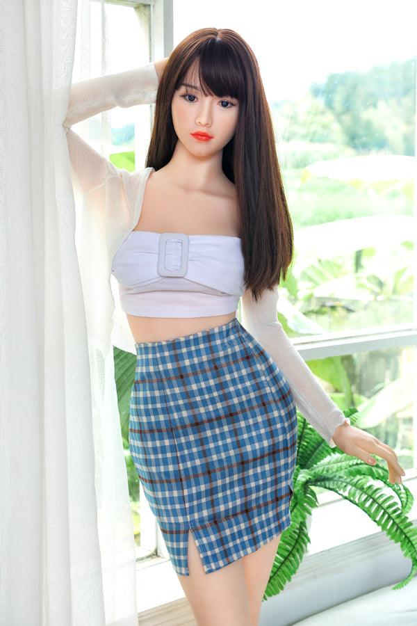 Dimu Doll 165cm Lovely Silicone Head Asian Sex Doll Honey Sweetie